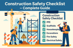 Construction Safety Checklist – Free PDF Tool